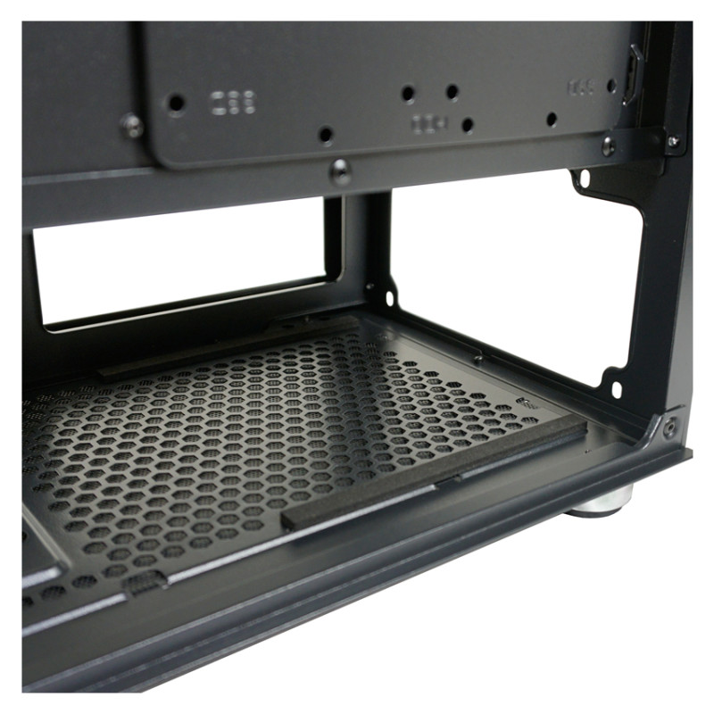 Boîtier Gamer LC-POWER Gaming 802B Black_Wanderer_X ATX Midi-Tour / Noir