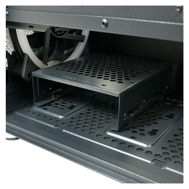 Boîtier Gamer LC-POWER Gaming 802B Black_Wanderer_X ATX Midi-Tour / Noir