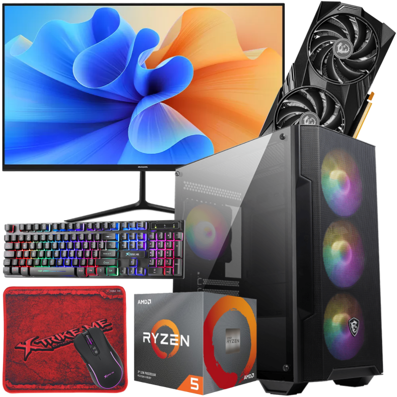 Setup Gamer Special Pc de Bureau Gaming / Ryzen 5 3600 / RTX 4060 ...