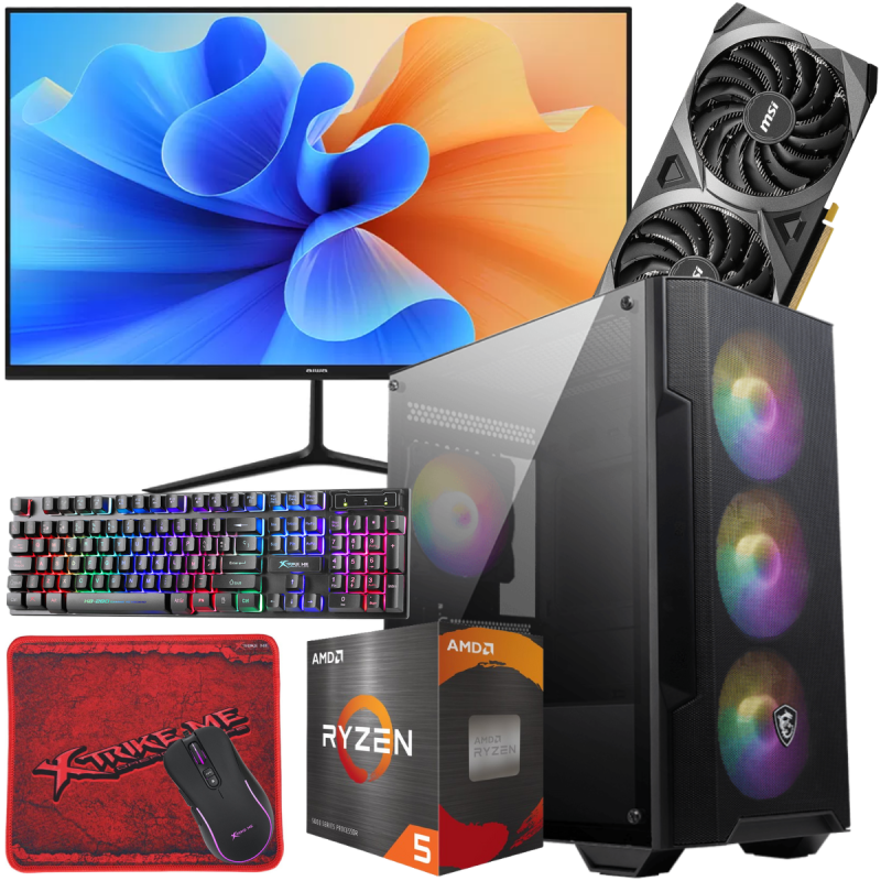 Setup Gamer Special Pc de Bureau Gaming / Ryzen 5 3600 / RTX 3060 12G ...