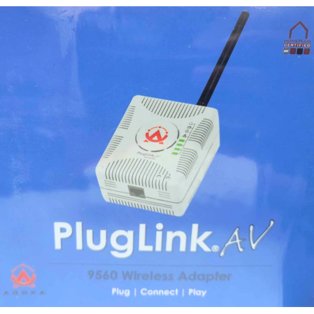Kit PlugLink CPL 200 Mbps / Wi-Fi 54 Mbps,802.11