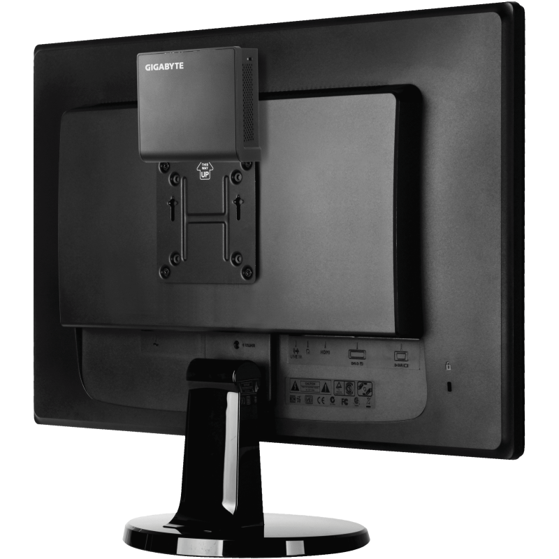 Mini Pc GIGABYTE BRIX N4000 / 8 Go / 256 Go SSD / Avec Écran Lenovo ...