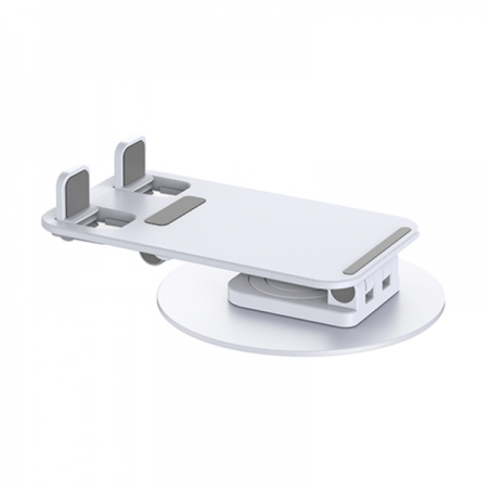 Support WIWI ZM109 ROTATIONNEL DE BUREAU POUR SMARTPHONE ET TABLETT / Blanc