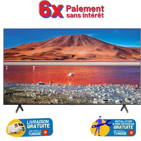 TV Samsung 50 " Série 7 Crystal UHD 4k / Smart TV / Wifi