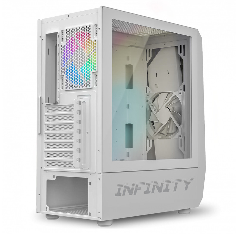 BOITIER GAMER SOG Infinity Artic ARGB / Blanc