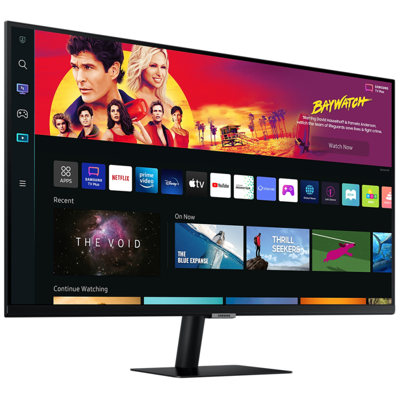 Écran Samsung Smart 32" 4K UHD VA / 60 Hz / Wifi / Noir