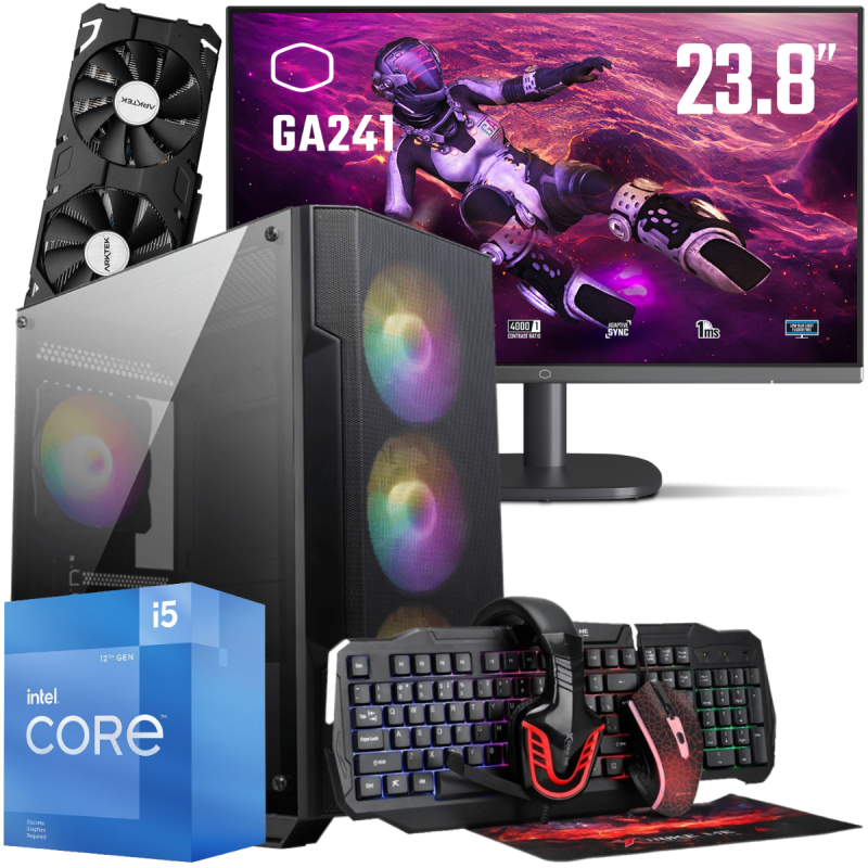 Setup Gamer SPECIAL Pc De Bureau Gaming / i5-12400F / GTX 1660 Ti 6G ...