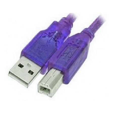 Câble Imprimante USB 2.0 / 3M / Violet