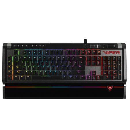 Clavier gaming mécanique Patriot Viper V770 / RGB / Kailh Red switch / Noir