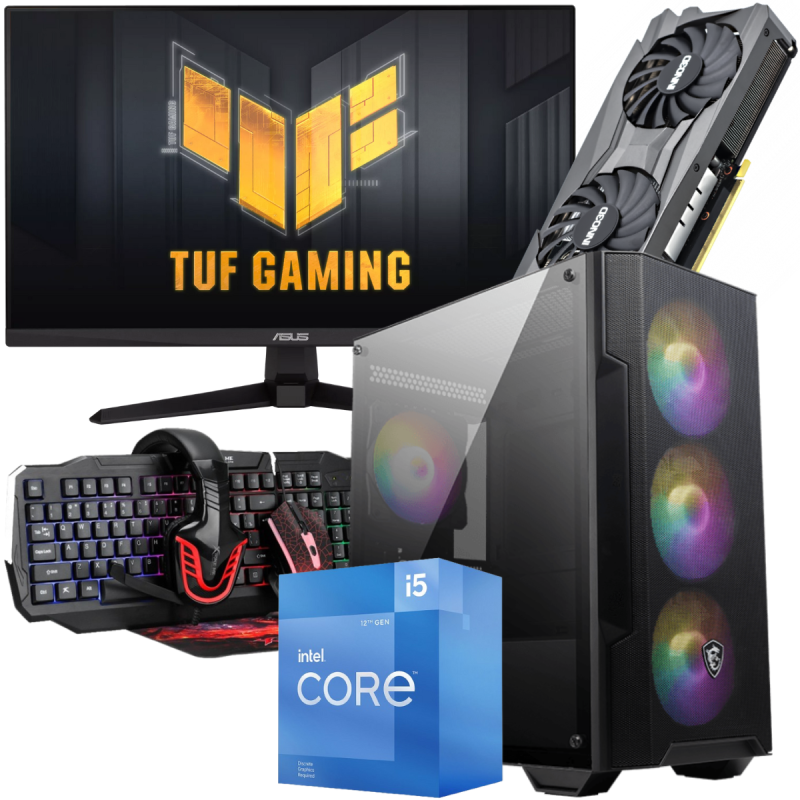 Setup Gamer SPECIAL Pc de Bureau Gaming / i5-12400F / RTX 3060 12G / 16 ...