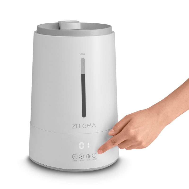 Humidificateur AIR Automatique ZEEGMA Grand / 4L / Blanc