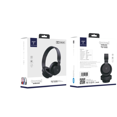 CASQUE SANS FIL BLUETOOTH DEEP BASS SERIES NOIR