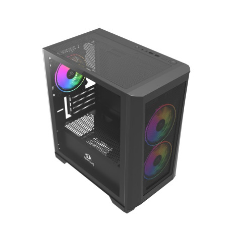 Boîtier Gamer REDRAGON PAKTIS 2B GC-560 M-ATX / 3 FAN ARGB / Noir