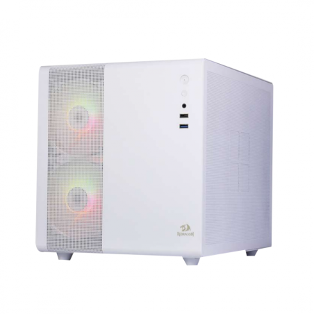 Boîtier Gamer REDRAGON PAGOS 1 GC-570 M-ATX / 3 FAN ARGB / Blanc