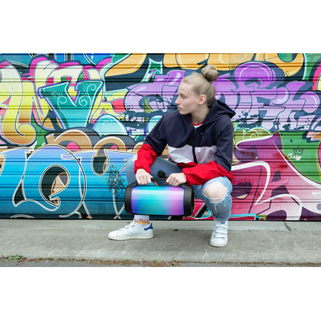 Enceinte Bluetooth PARTY LITE avec effets lumineux + micro Party BIGBEN ...