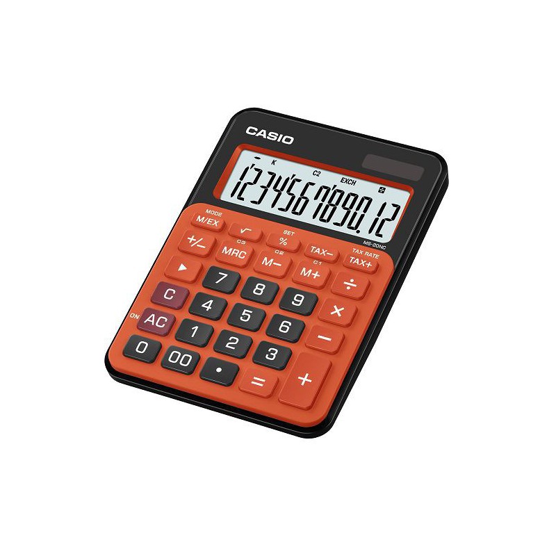 Calculatrice Casio MS-20NC-BRG / Orange