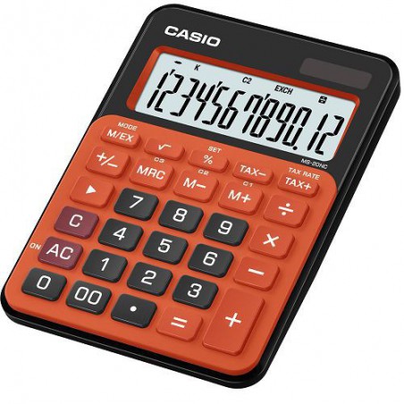 Calculatrice Casio MS-20NC-BRG / Orange