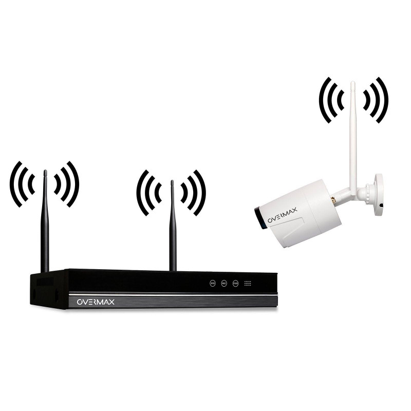 KIT DE SURVEILLANCE OVERMAX CAMSPOT NVR 4.0 + 3 SINGLE NVR + 7 CAMÉRAS
