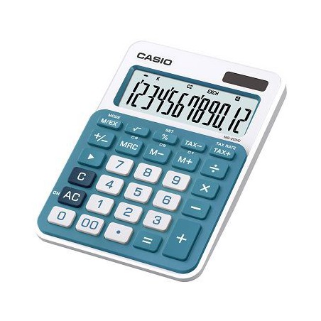 Calculatrice Casio MS-20NC-BU / Bleu