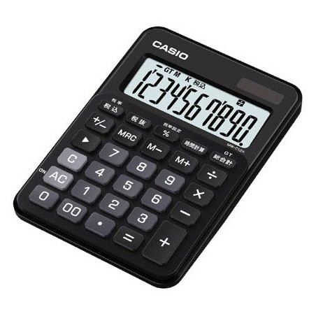 Calculatrice Casio MS-20NC-BK / Noir