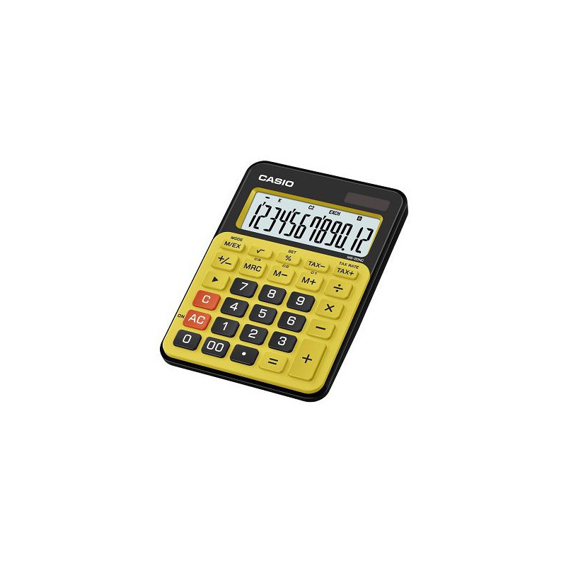Calculatrice Casio MS-20NC-BYW / Jaune