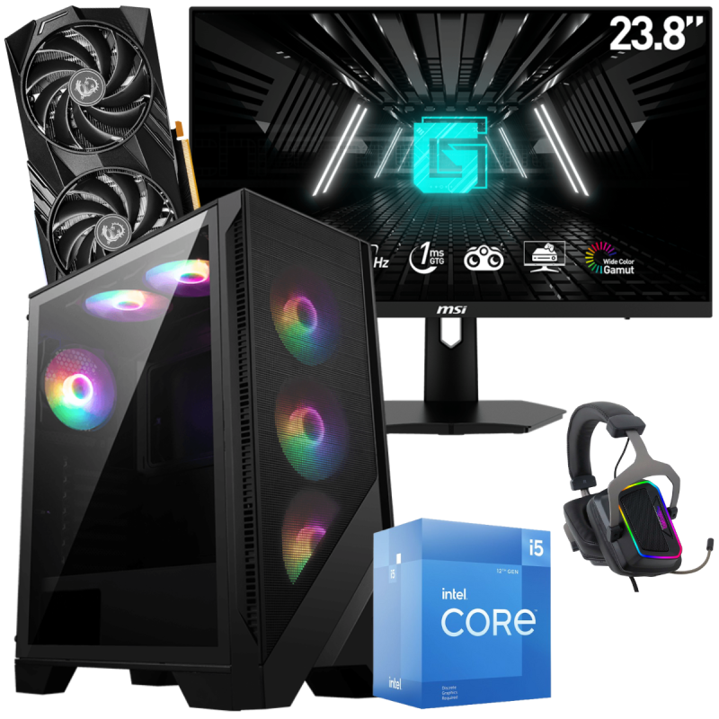 Setup Gamer Special Pc de Bureau Gaming / i5-12400F / RTX 4060 8G / 32 ...