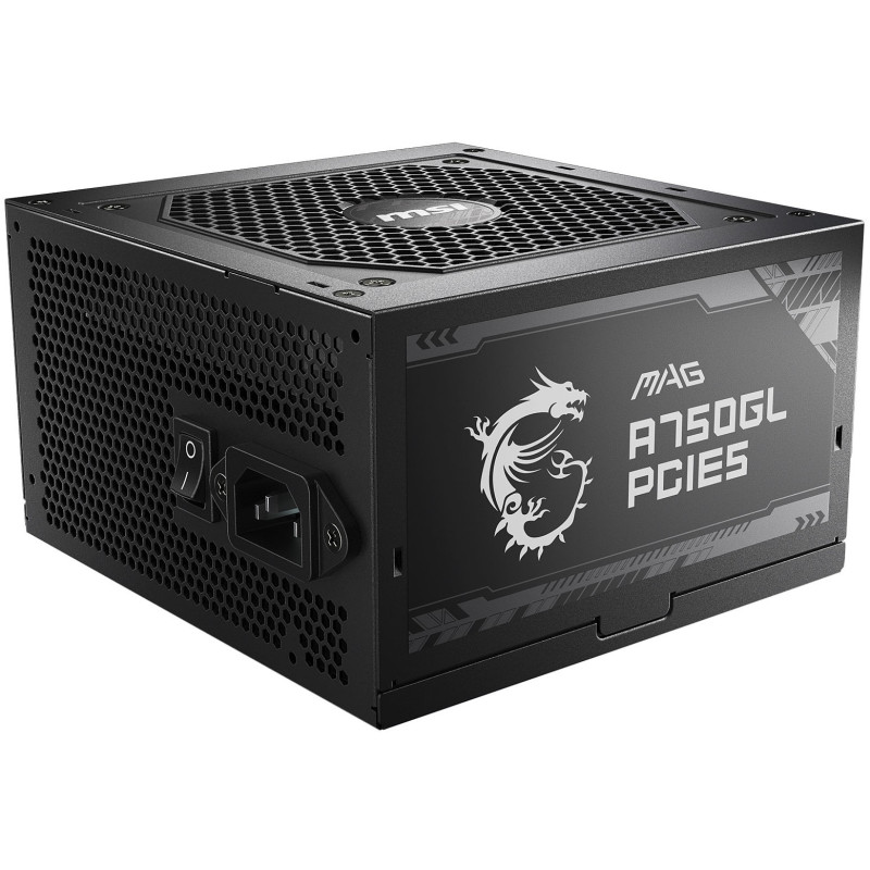 Boite d'alimentation MSI MAG A750GL / 750W ATX / 80 PLUS Gold