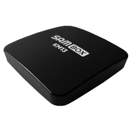 BOX TV ANDROID SAMBOX KM13 4K 4 GO / 64 GO / NOIR + ABONNEMENT 12 MOIS