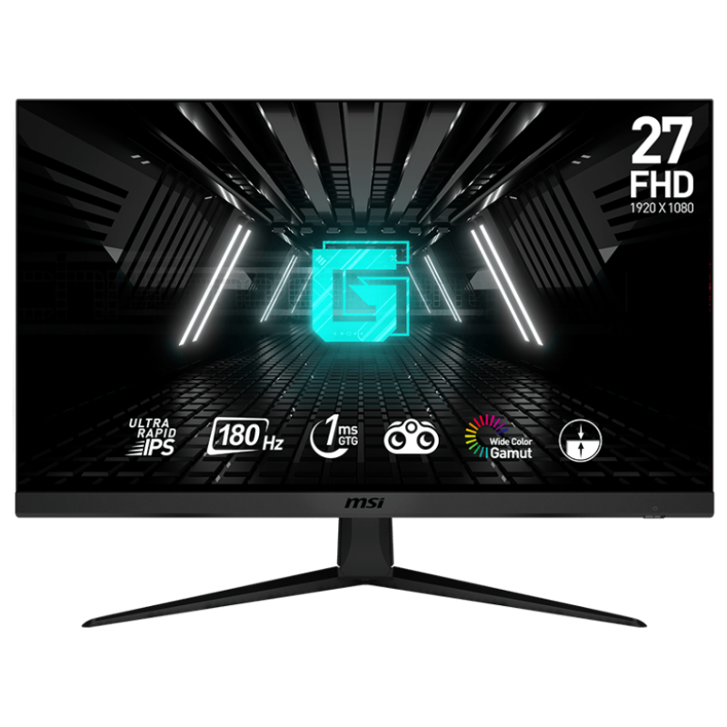 Écran Gaming MSI Gaming 27" Full HD IPS / 180 Hz / Noir