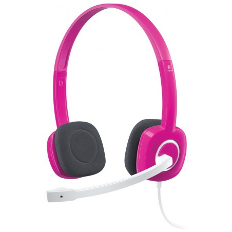 Casque Micro Logitech h150 / Rose