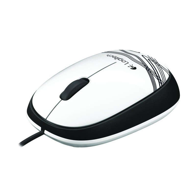 Souris Optique Logitech USB M105 / Blanc