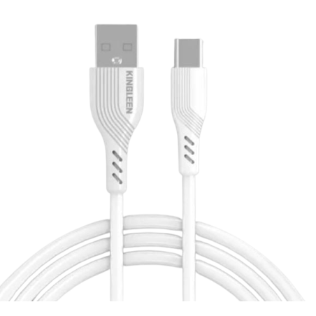Câble USB Type-A vers Lightning Kingleen K39 / Blanc