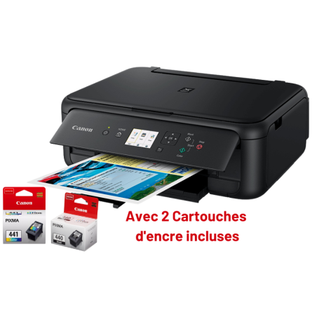 Imprimante Multifonction Jet d'encre CANON PIXMA TS5140 Couleur Wifi