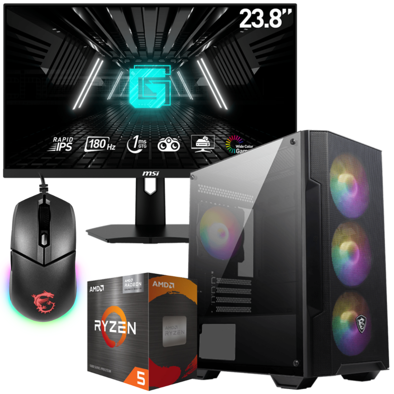 Setup Gamer SPECIAL Pc de Bureau Gaming / Ryzen 5 5600G / Vega 7 / 16 ...