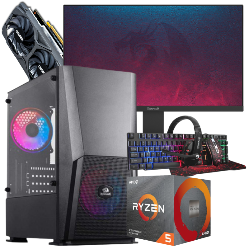 Setup Gamer Special Pc de Bureau Gaming / Ryzen 5 3600 / GTX 1650 4G ...