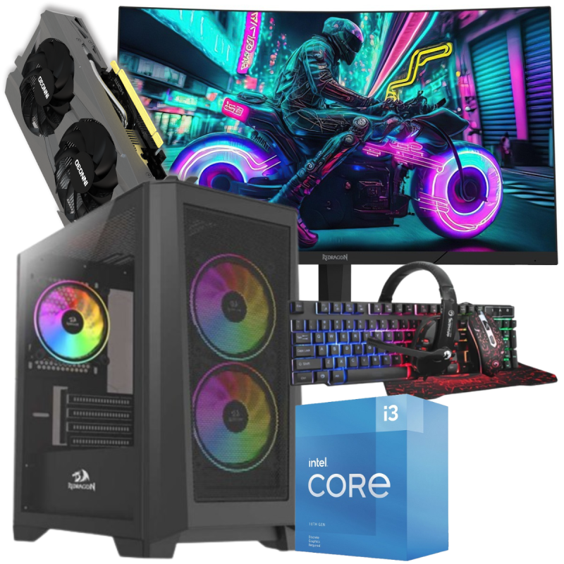 Setup Gamer Special Pc de Bureau Gaming / i3-10105F / RTX 3050 8G / 16 ...