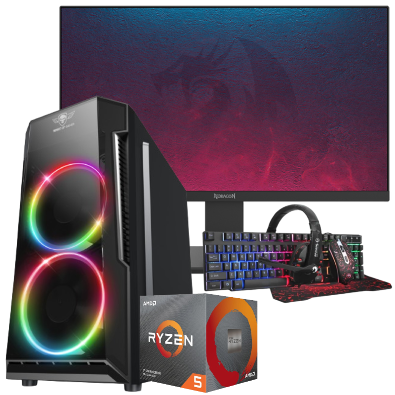 Setup Gamer SPECIAL Pc de Bureau Gaming / Ryzen 5 3400G / Vega 11 / 16 ...