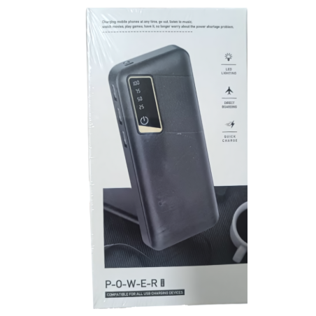 POWER BANK KINGLEEN 3X 10000MAH / NOIR