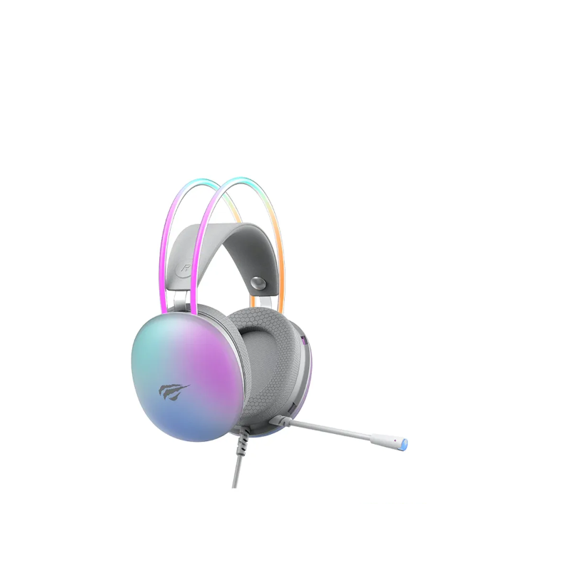 Casque Micro Gamer Havit H2037D / Blanc