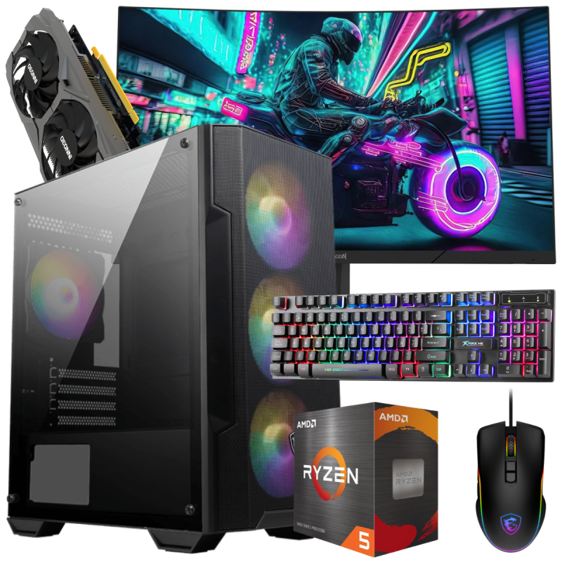 Setup Gamer Special Pc de Bureau Gaming / Ryzen 5 5600X / GTX 1650 4G ...