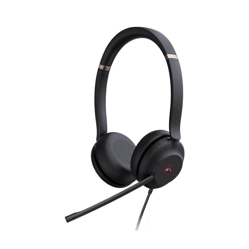 MICRO CASQUE FILAIRE YEALINK DUAL TEAMS UH37 / NOIR