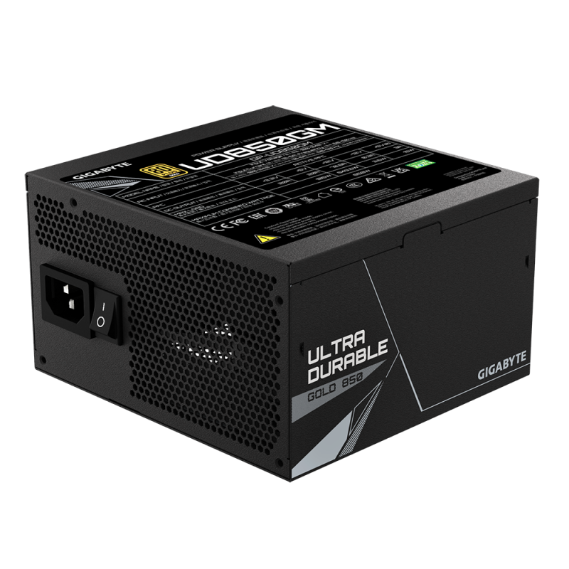 Boîte d'alimentation GIGABYTE / ATX 80 PLUS Gold / 850 W