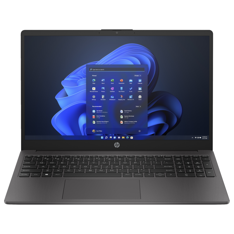 Pc Portable HP 250 G10 / Ryzen 5 7530U / 12 Go / 1 To SSD / Noir