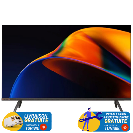 Téléviseur TELEFUNKEN 40" Full HD Google TV AVEC RECEPTEUR INTEGRE ...