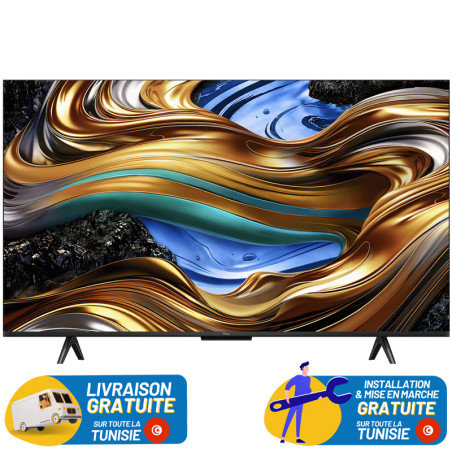 Téléviseur TCL 65'' LED 4K UHD Smart TV P755