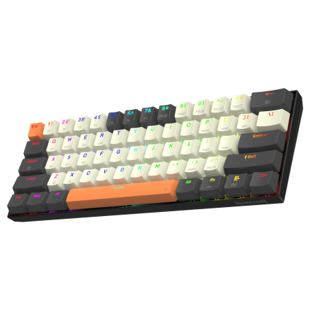 CLAVIER GAMER MÉCANIQUE REDRAGON CARAXES PRO K644 RGB RED SWITCHES / AZERTY