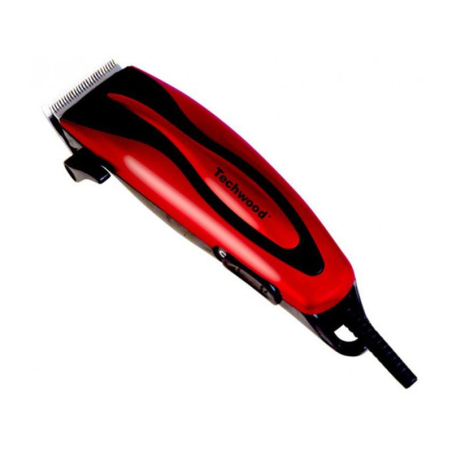 Tondeuse A Cheveux TECHWOOD FILAIRE Rouge TT-625