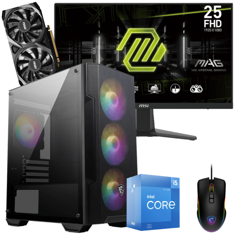 Setup Gamer Special Pc de Bureau Gaming / i5-12400F / RTX 3050 8G / 16 ...