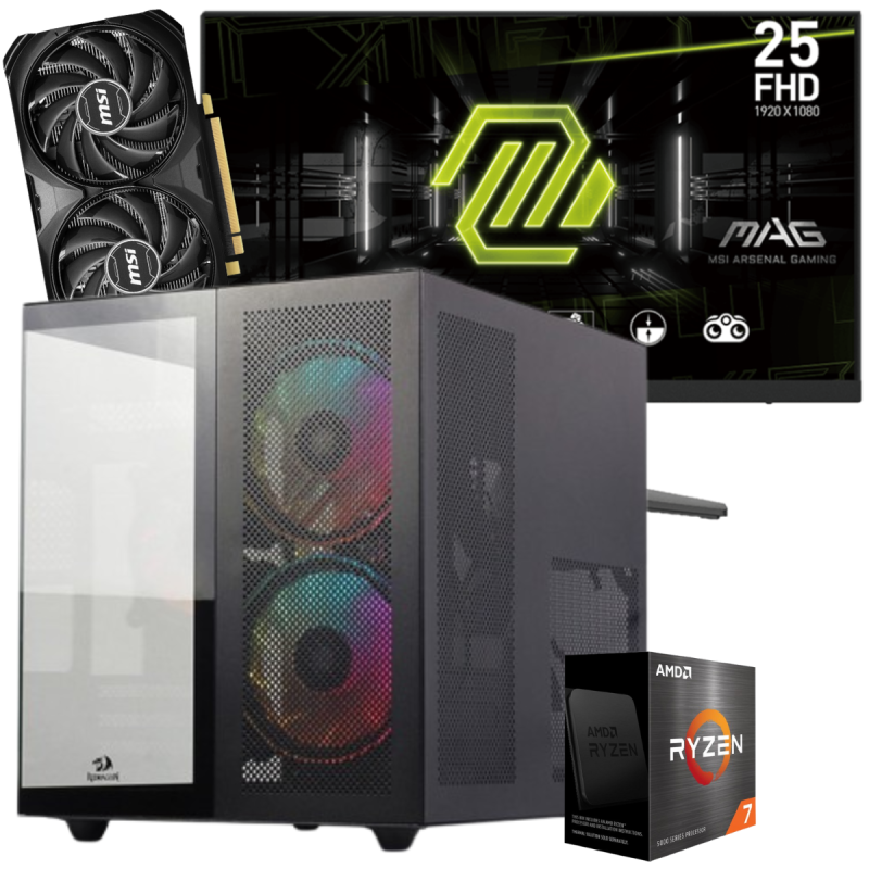 Setup Gamer Special Pc de Bureau Gaming / Ryzen 7 5800X / RTX 4060 Ti ...