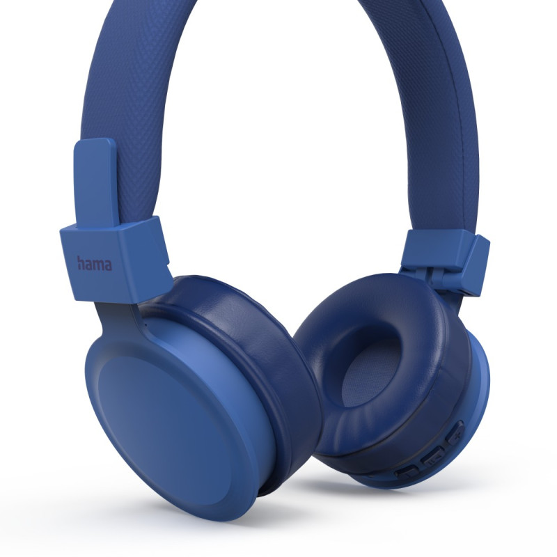 Casque Bluetooth Hama Freedom Lit II supra-aural pliable avec micro / Bleu